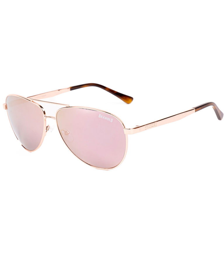 Branded Vision - Delta Rose Gold Sunglasses - Circle L Australia